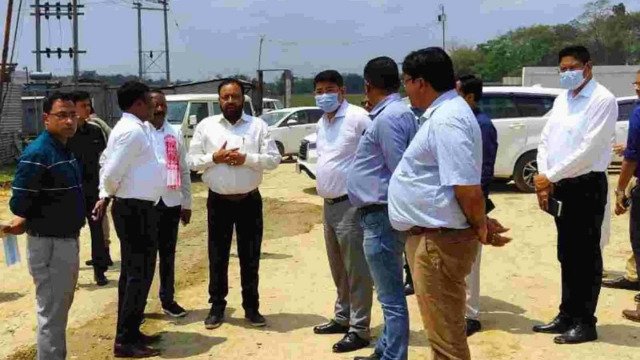 Assam: Keshab Mahanta Inspects Cancer Hospital At Jorhat - The Hills Times